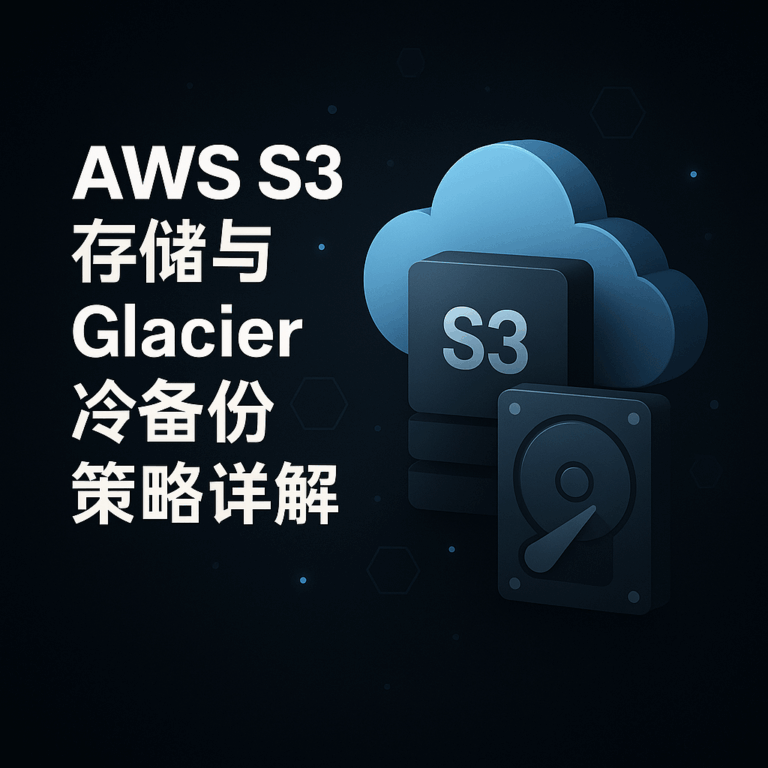 AWS S3 存储与 Glacier 冷备份策略详解 国际云全球核代 91CLOUD