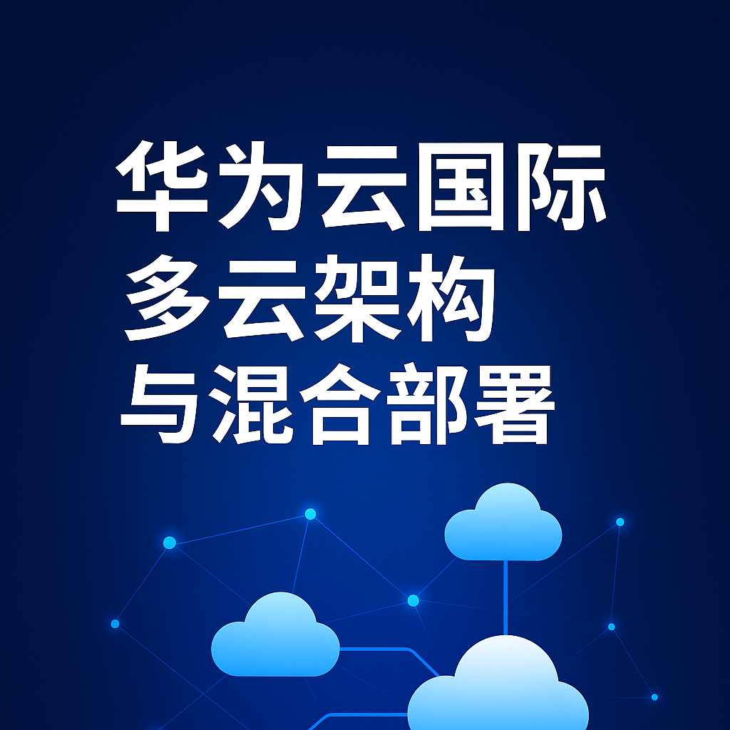 华为云国际多云架构与混合部署｜企业级混合云解决方案指南 - 91CLOUD